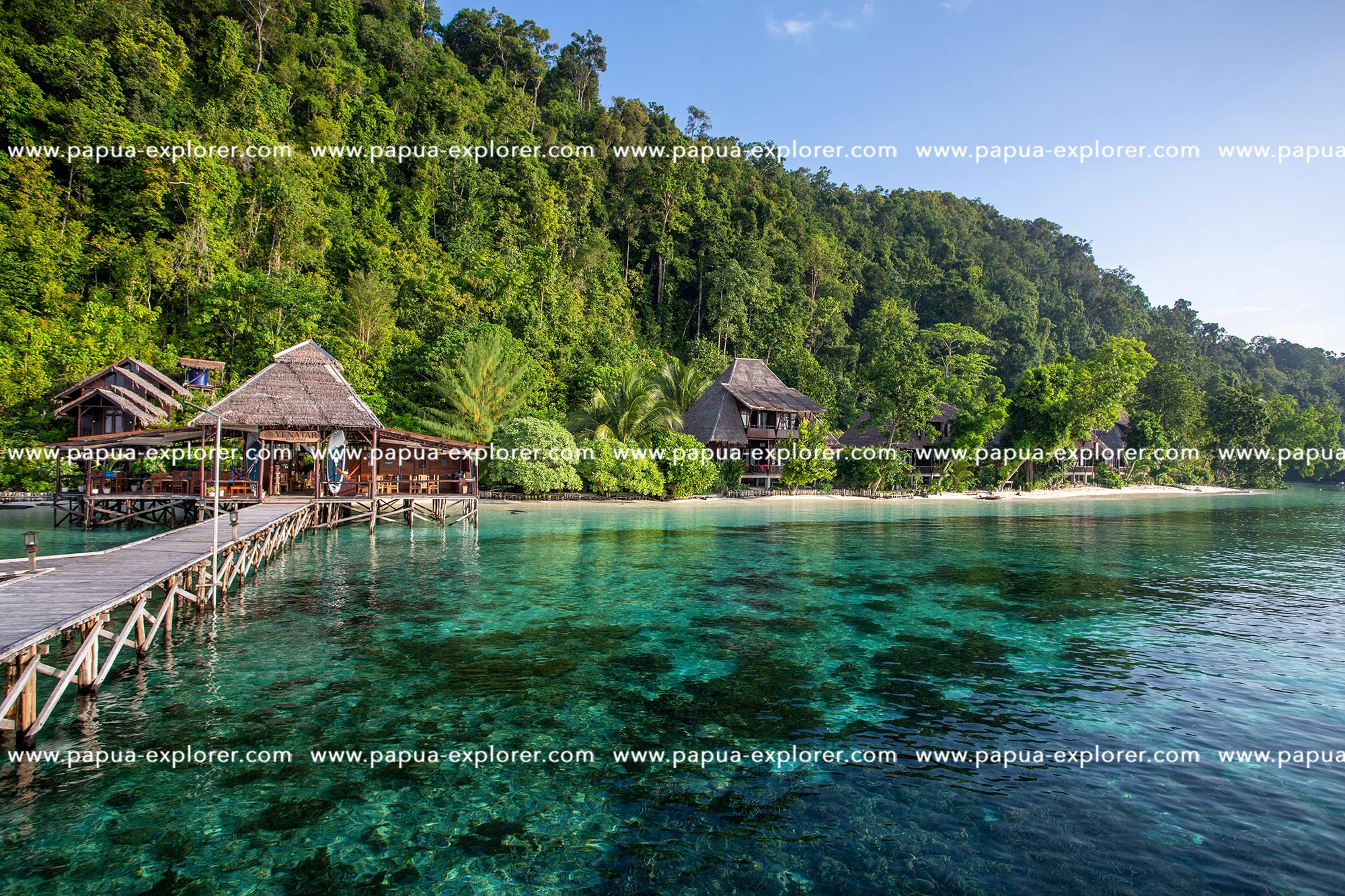 Holzchalets am Meer - Raja Ampat Unterkünfte